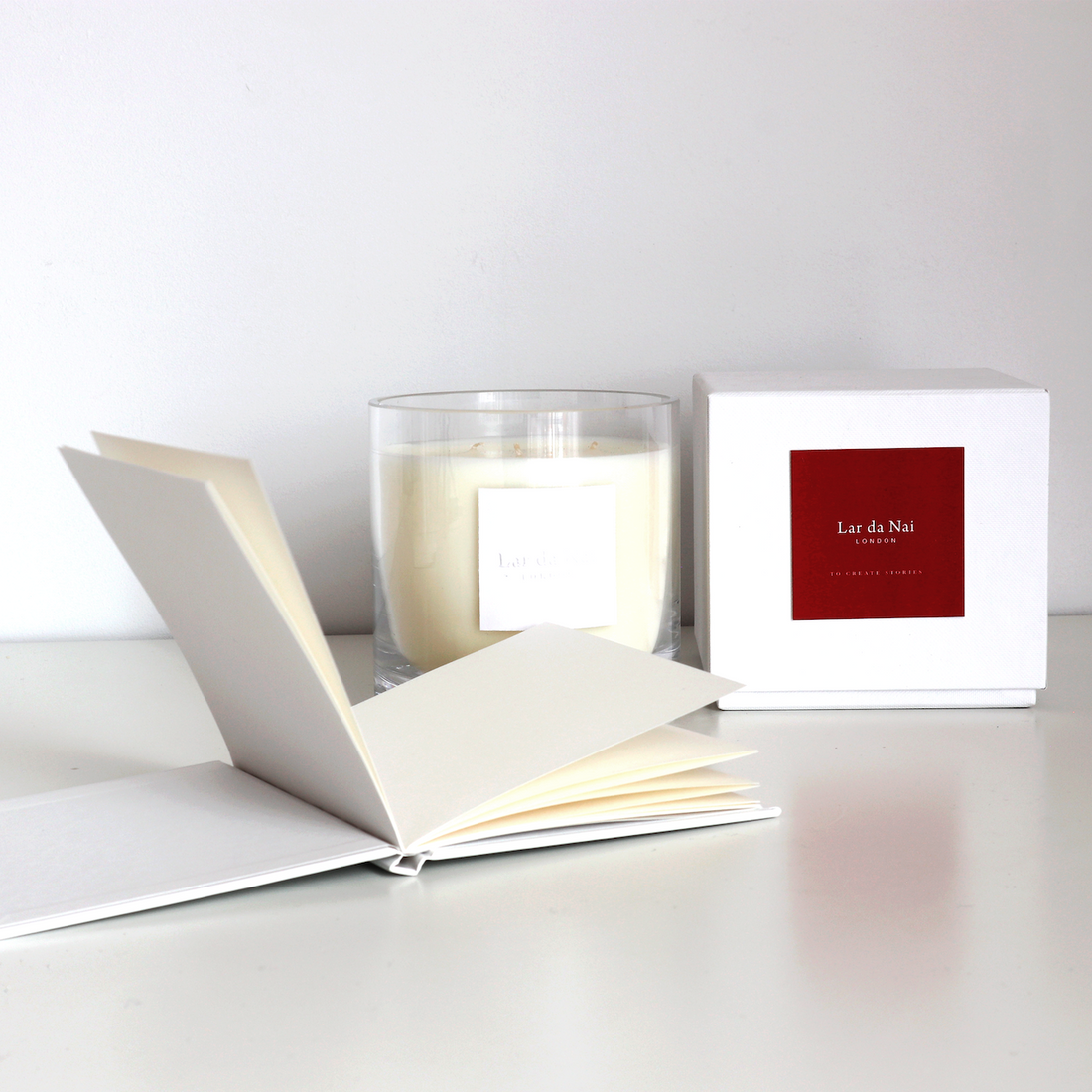 90 Hours of Stories Lar da Nai Scented Candle & Notebook – Lar da Nai ...